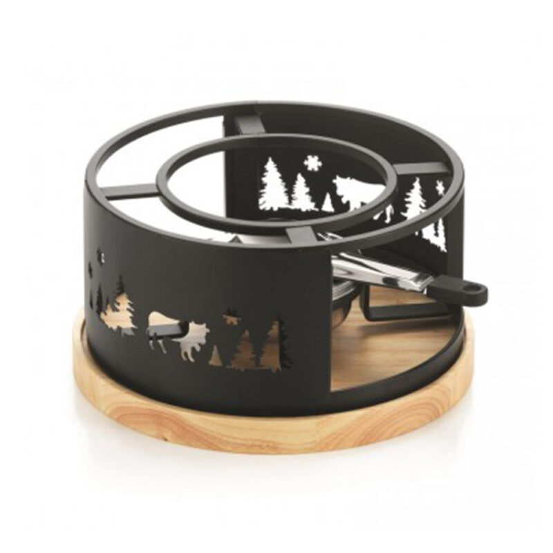 Réchaud à fondue avec frise | La Savoie en Direct